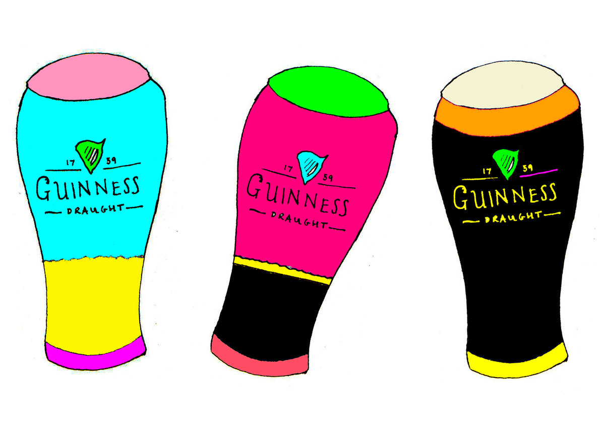 The Colour of Guinness, by John Frazer Prints – JohnFrazerPrints